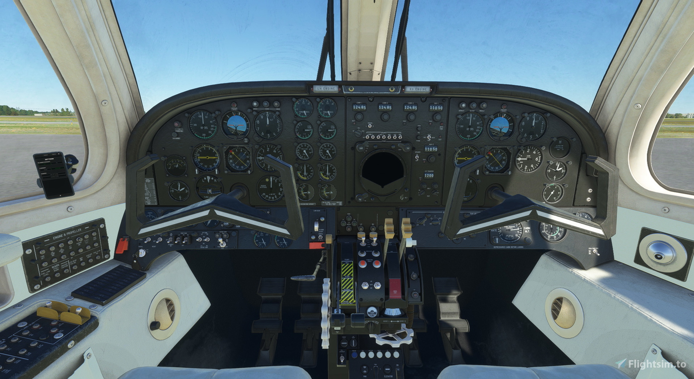 iniBuilds - Mitsubishi Heavy Indusries MU-2 - Cockpit Texture Fix for Microsoft Flight Simulator ...