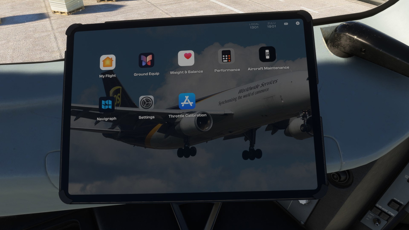 iniBuilds A300-600 Airliner Custom EFB for UPS for Microsoft Flight ...