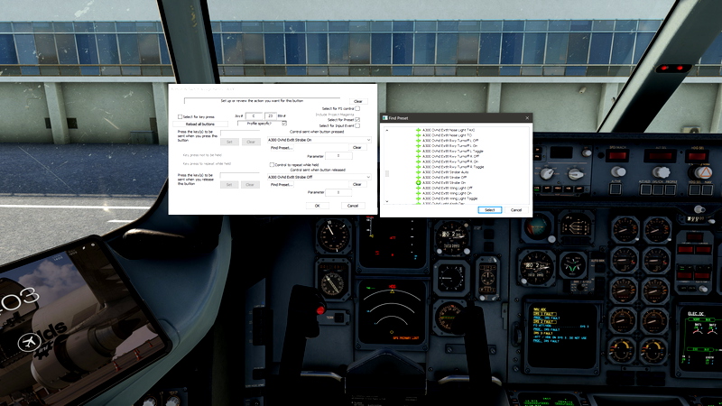 Inibuilds A300-600 FSUIPC7 Presets for button programming for Microsoft ...