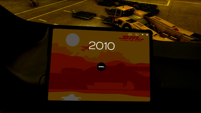 iniBuilds A300-600F DHL EFB (Tablet) for Microsoft Flight Simulator | MSFS