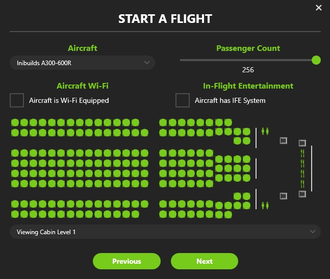 Inibuilds A300-600R ( 256 seats) - PACX Profile for Microsoft Flight ...
