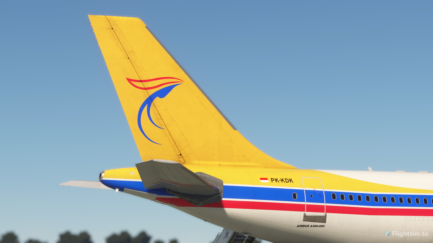 iniBuilds A300-600R (PW) Air Paradise International (PK-KDK) for ...