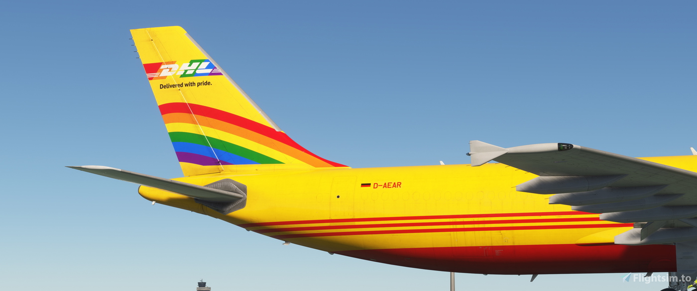 iniBuilds A300 | DHL (EAT-LEJ) D-AEAR | Delivered with pride. for ...