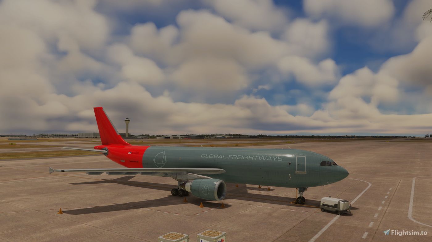 iniBuilds A300-600RF GE Global Freightways Livery (FSX/MSFS Modern ...