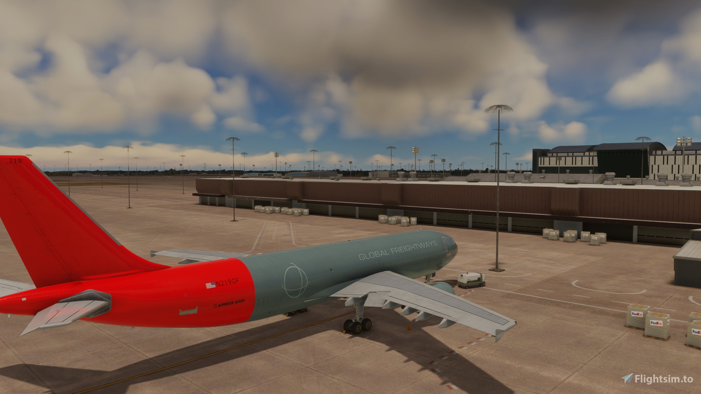 iniBuilds A300-600RF GE Global Freightways Livery (FSX/MSFS Modern ...