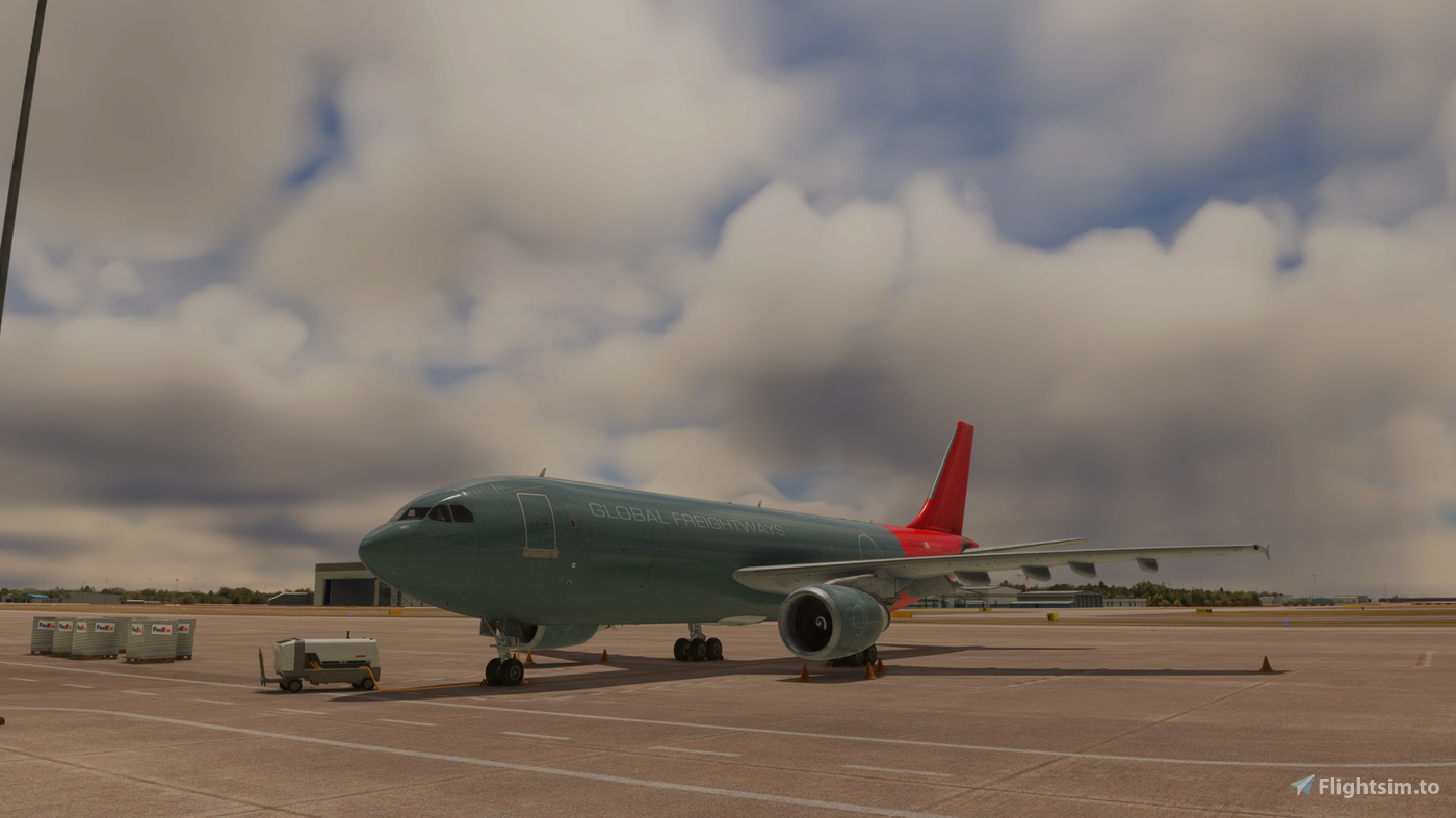 iniBuilds A300-600RF GE Global Freightways Livery (FSX/MSFS Modern ...