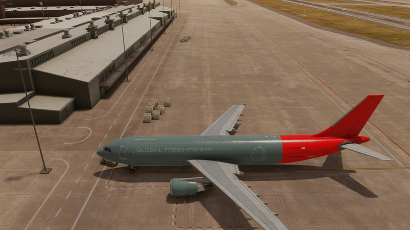 iniBuilds A300-600RF GE Global Freightways Livery (FSX/MSFS Modern ...