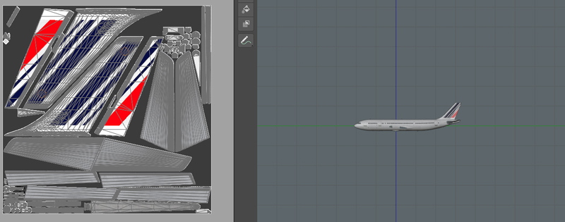 INIBuilds A300 PAX Blender Model for Microsoft Flight Simulator | MSFS