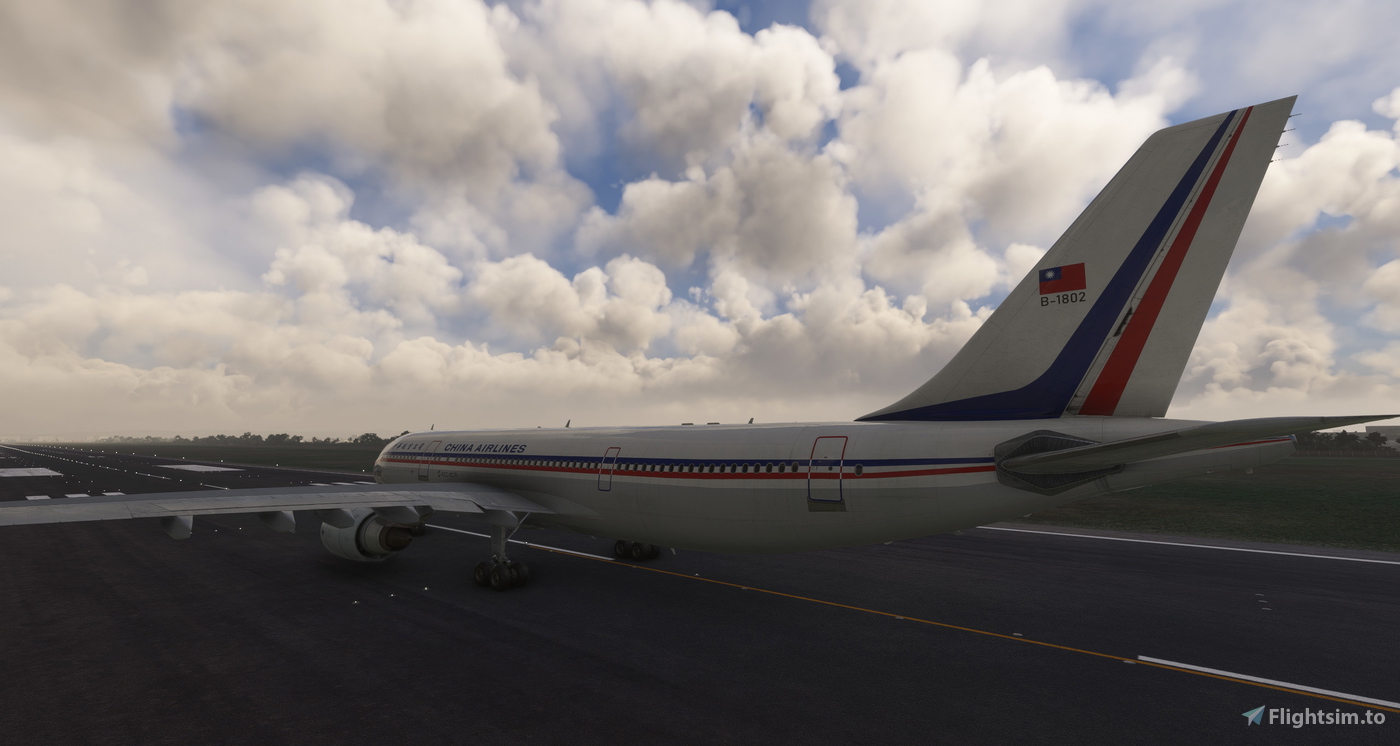 Inibuilds A300 PW China Airlines B-1802 for Microsoft Flight Simulator ...