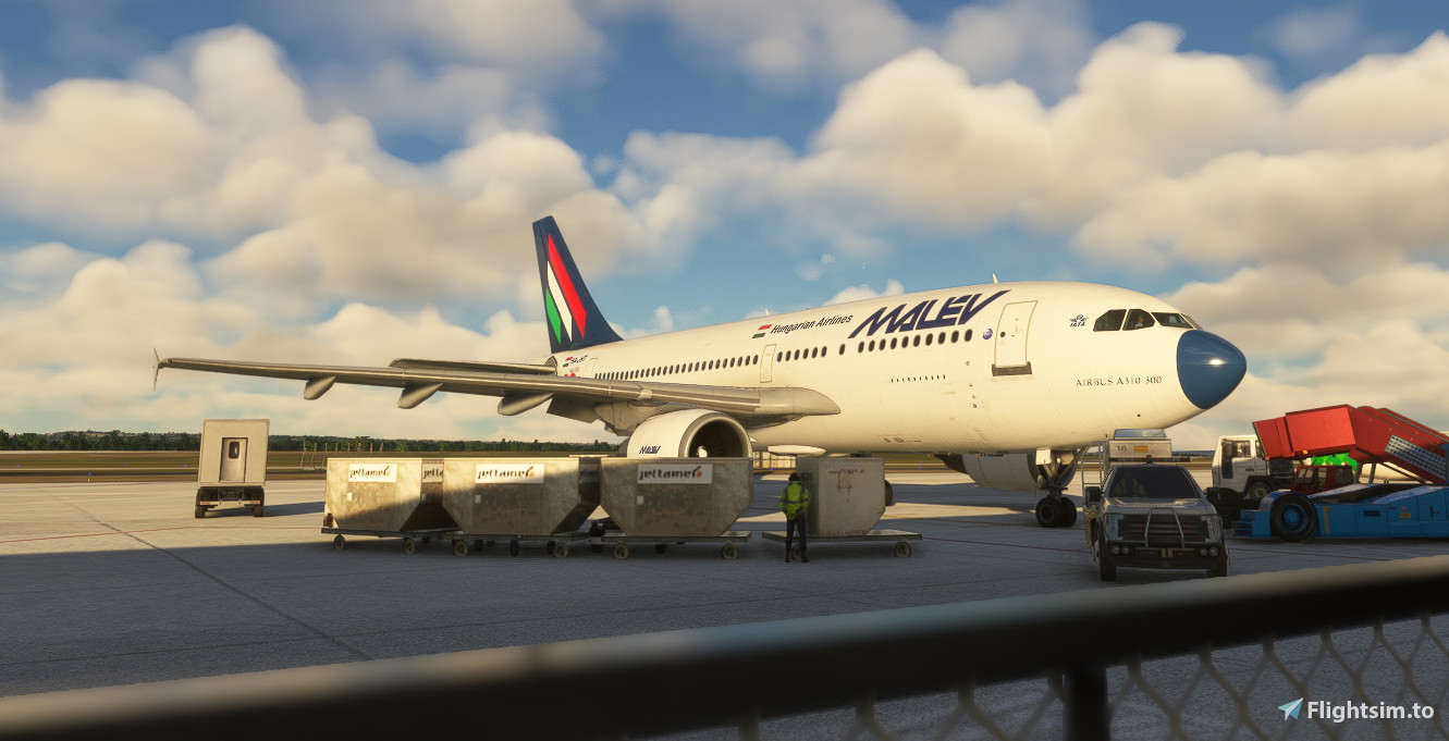 [iniBuilds A310] Malev Hungarian Airlines (Malév "Hearth Sticker ...