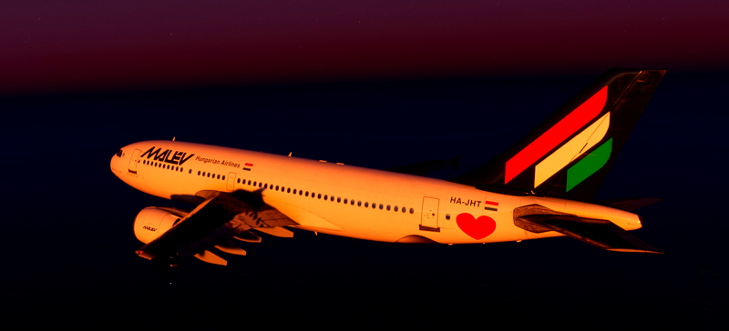 [iniBuilds A310] Malev Hungarian Airlines (Malév "Hearth Sticker" Fictional Livery) for ...