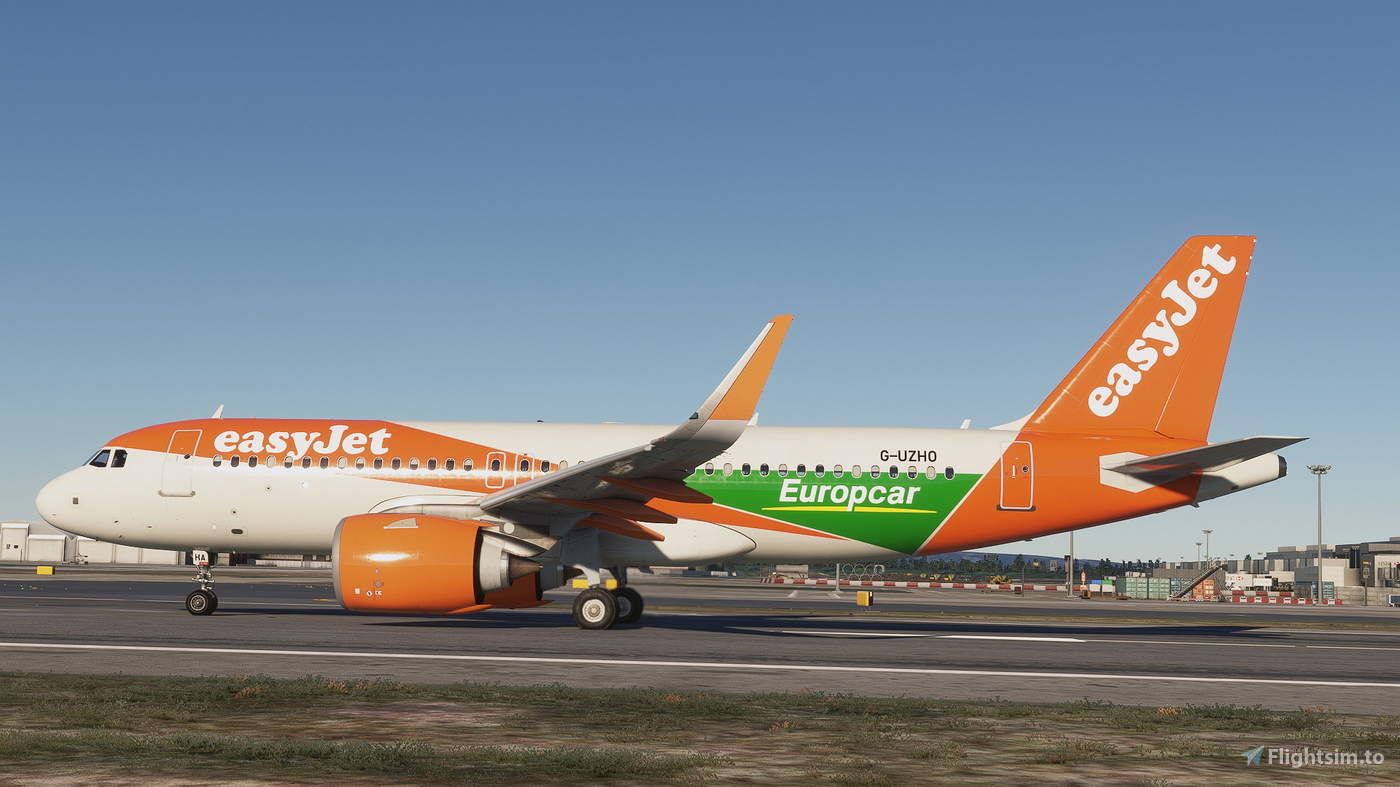 Inibuilds A320 Neo - Easyjet "Europcar" Fleet Package [8K] for ...