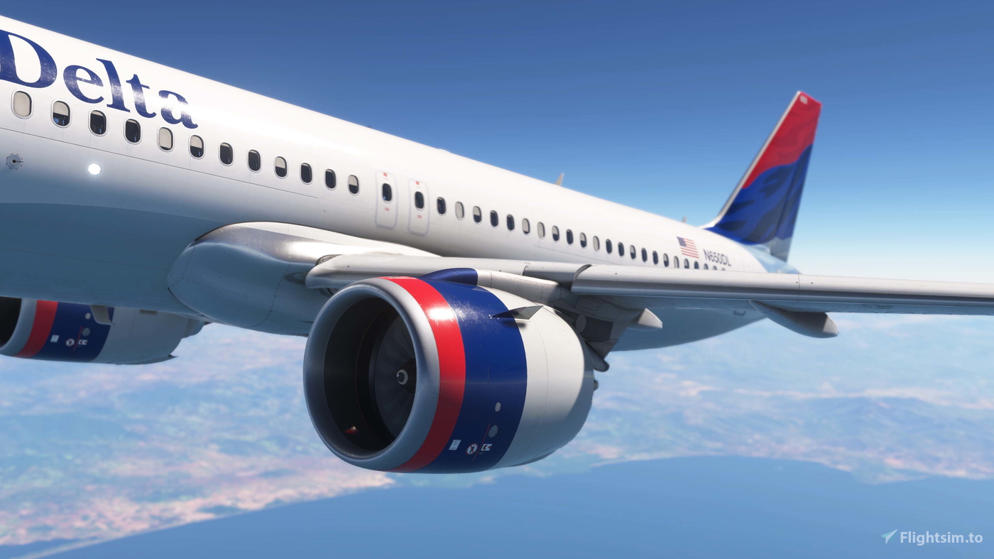 iniBuilds A320neo - Delta "Colors in Motion" [N650DL] for Microsoft ...