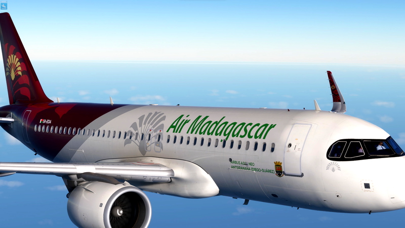 iniBuilds A320NEO | Air Madagascar 2024 - Air Madagascar (5R-EDA) for ...
