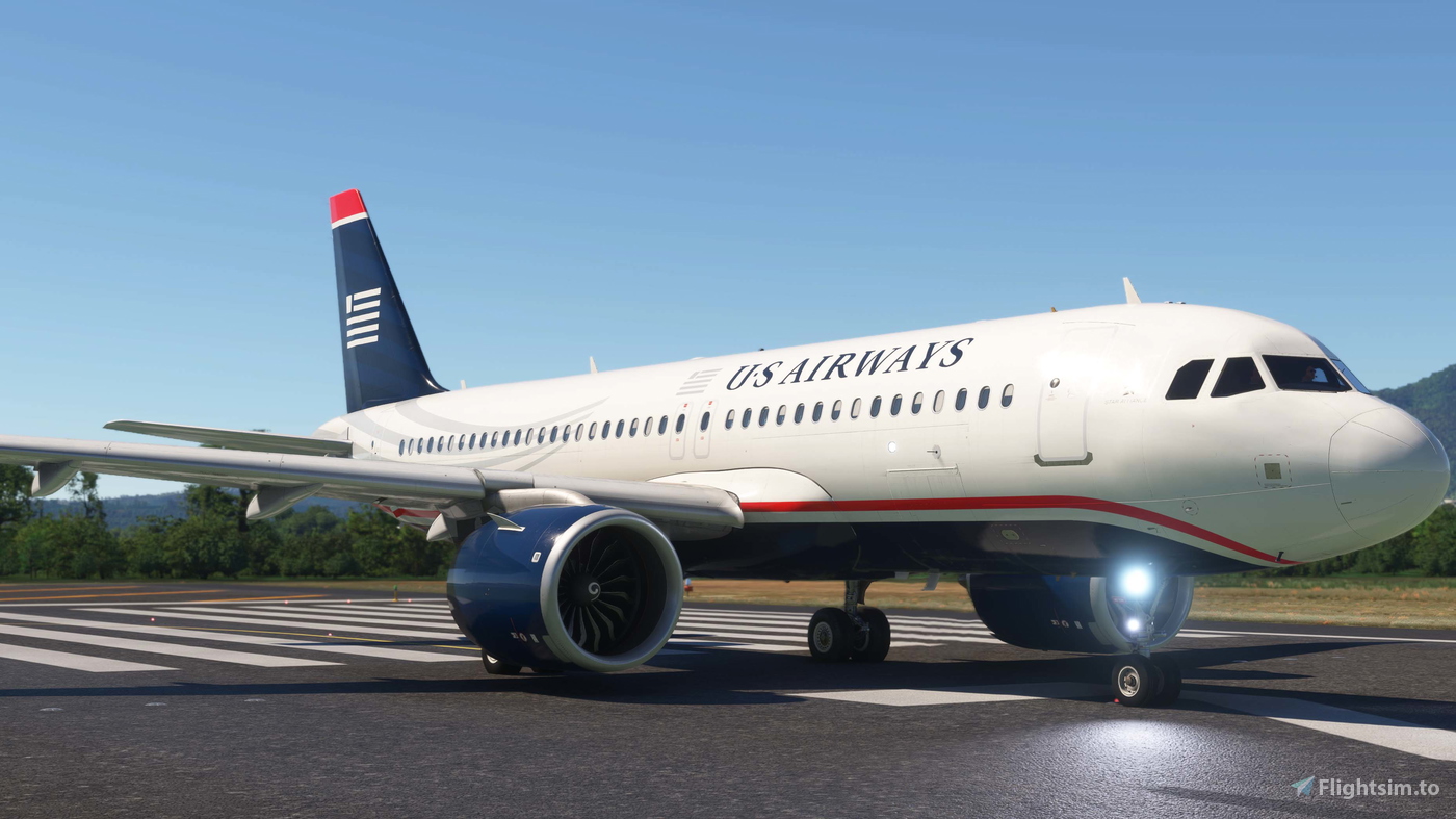 iniBuilds A320neo - US Airways [N119US] for Microsoft Flight Simulator ...