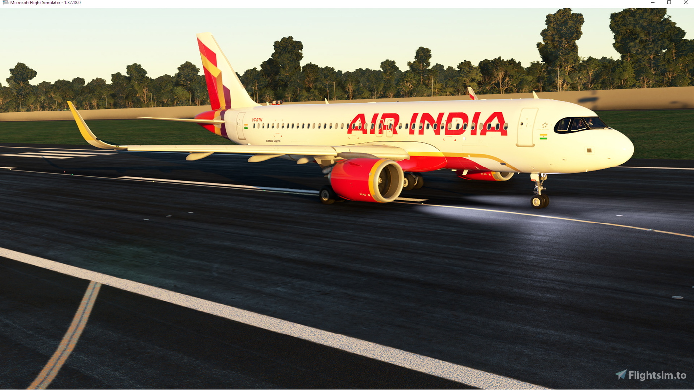 inibuilds A320Neo - Air India A320Neo VT-RTN Brand New Livery for ...