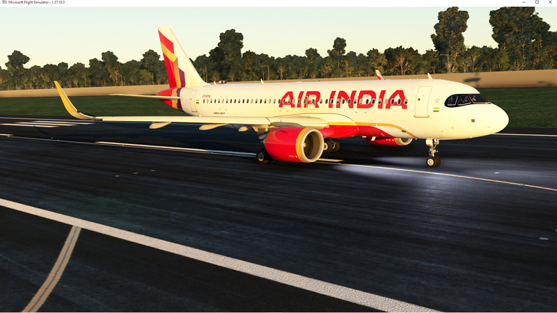 inibuilds A320Neo - Air India A320Neo VT-RTN Brand New Livery for ...