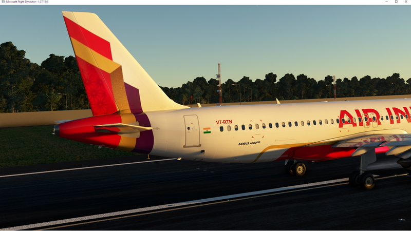 inibuilds A320Neo - Air India A320Neo VT-RTN Brand New Livery for ...