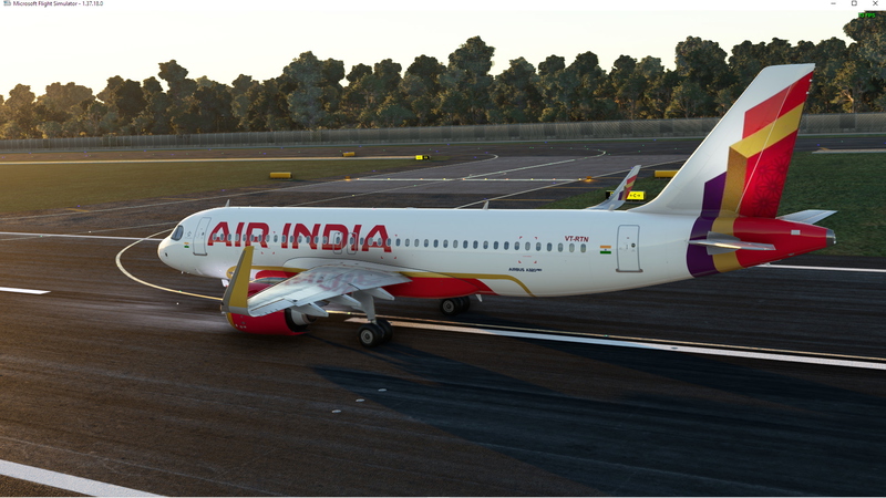 inibuilds A320Neo - Air India A320Neo VT-RTN Brand New Livery for ...