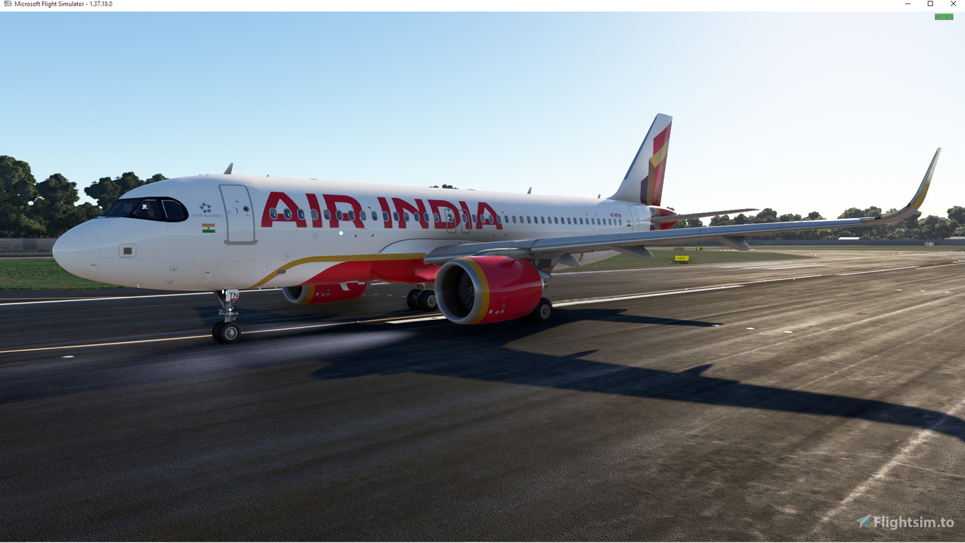 inibuilds A320Neo - Air India A320Neo VT-RTN Brand New Livery for ...