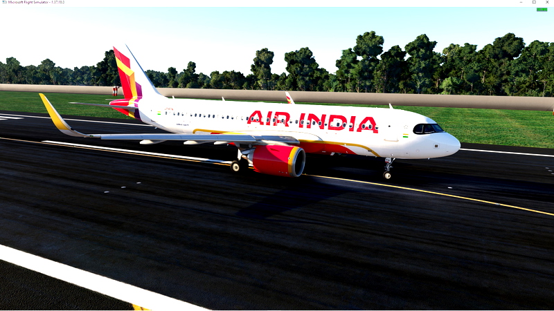inibuilds A320Neo - Air India A320Neo VT-RTN Brand New Livery for ...
