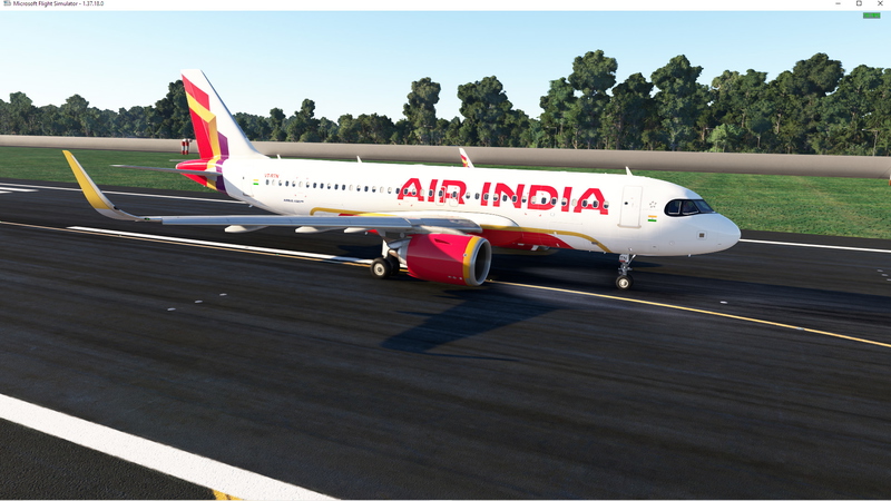 inibuilds A320Neo - Air India A320Neo VT-RTN Brand New Livery for ...