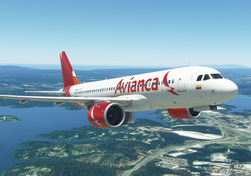 Inibuilds A320NEO Avianca 对于 Microsoft Flight Simulator | MSFS