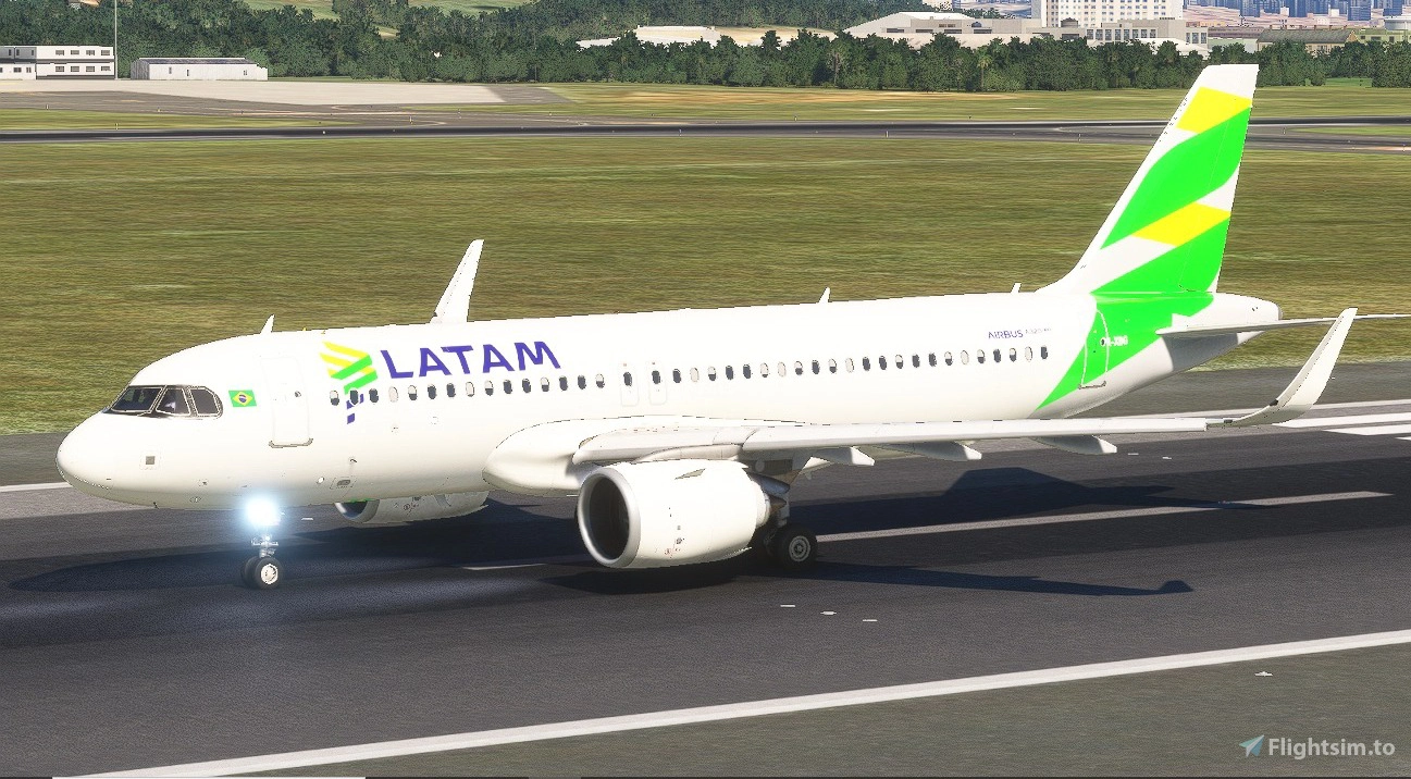 Inibuilds A320neo Latam Brasil Livery (PR-XBG) for Microsoft Flight ...