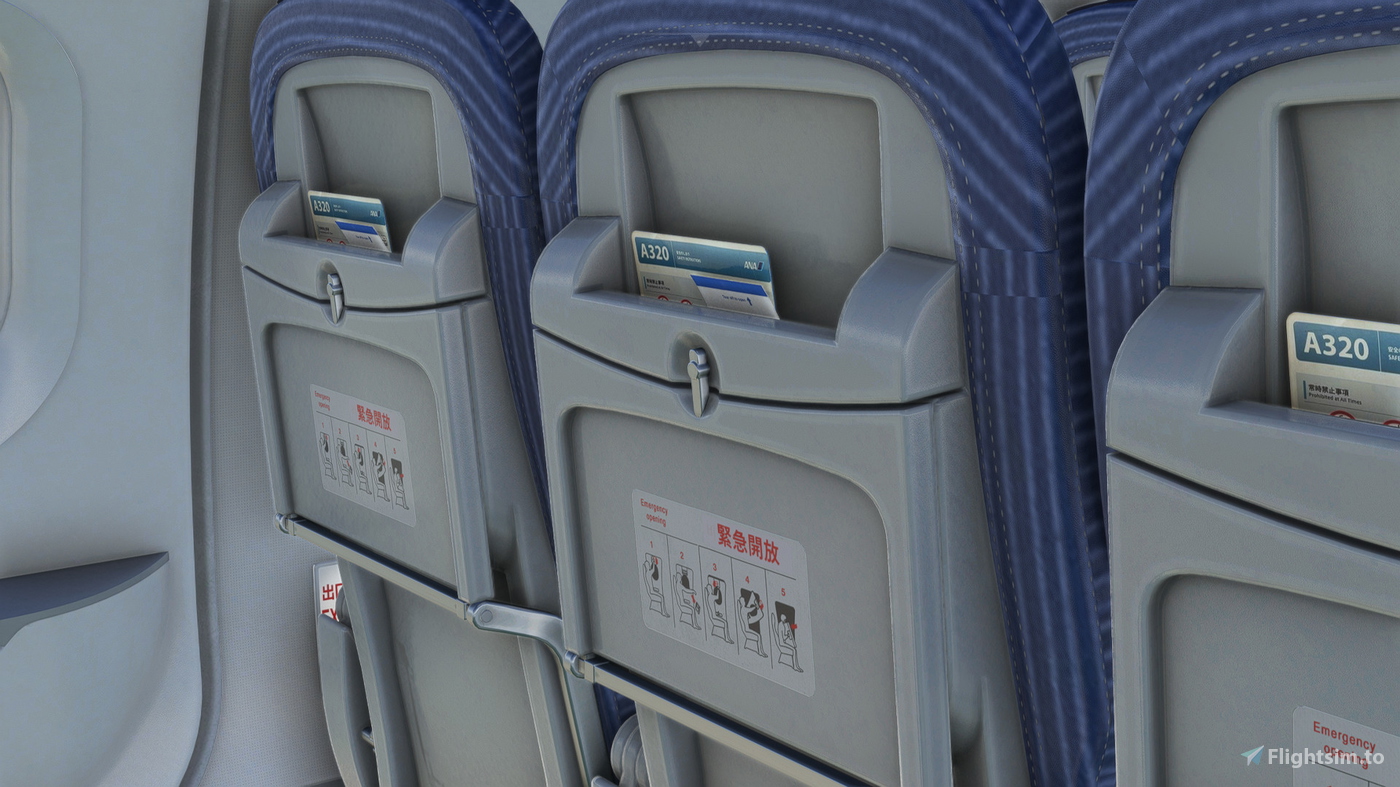 iniBuilds A320neo v2 ANA , All Nippon Airways JA220A ( with Cabin) for Microsoft Flight ...