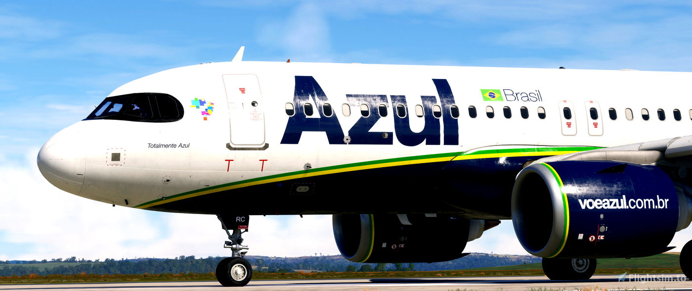 iniBuilds A320neo v2 Azul Linhas Aéreas Brasileiras PR-YRC for Microsoft Flight Simulator | MSFS