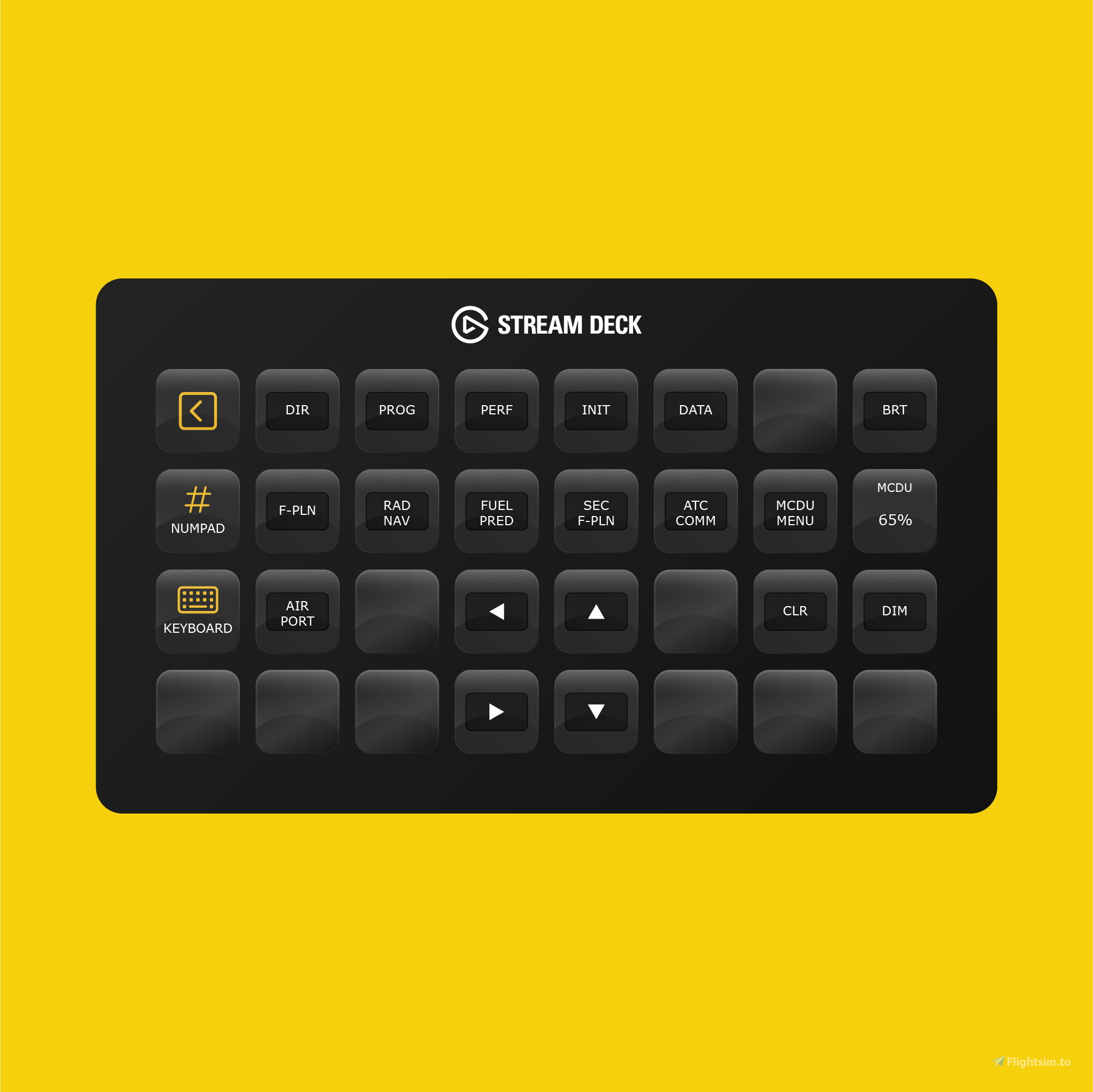 Flight Panels - iniBuilds A340 Stream Deck Profile for Microsoft Flight ...
