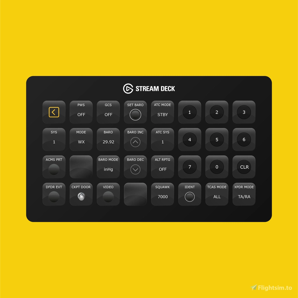 Stream Deck Profiles for Microsoft Flight Simulator - Flightsim.to Store