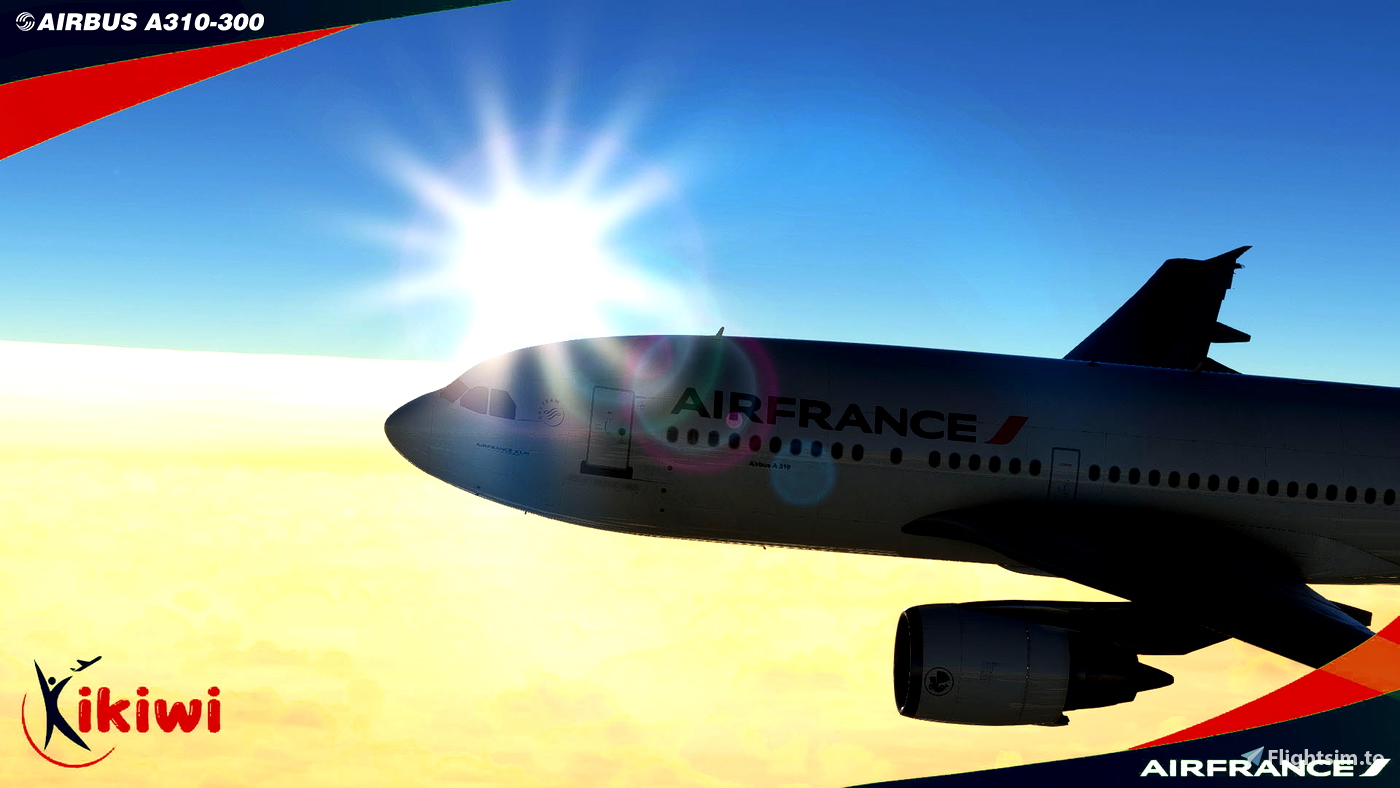 iniBuilds Airbus A310-300 Air France 2009 Livery 8K for Microsoft ...