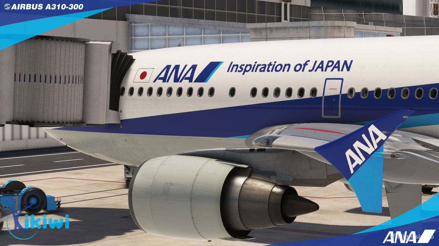 iniBuilds Airbus A310-300 All Nippon Airways (ANA) for Microsoft Flight Simulator | MSFS