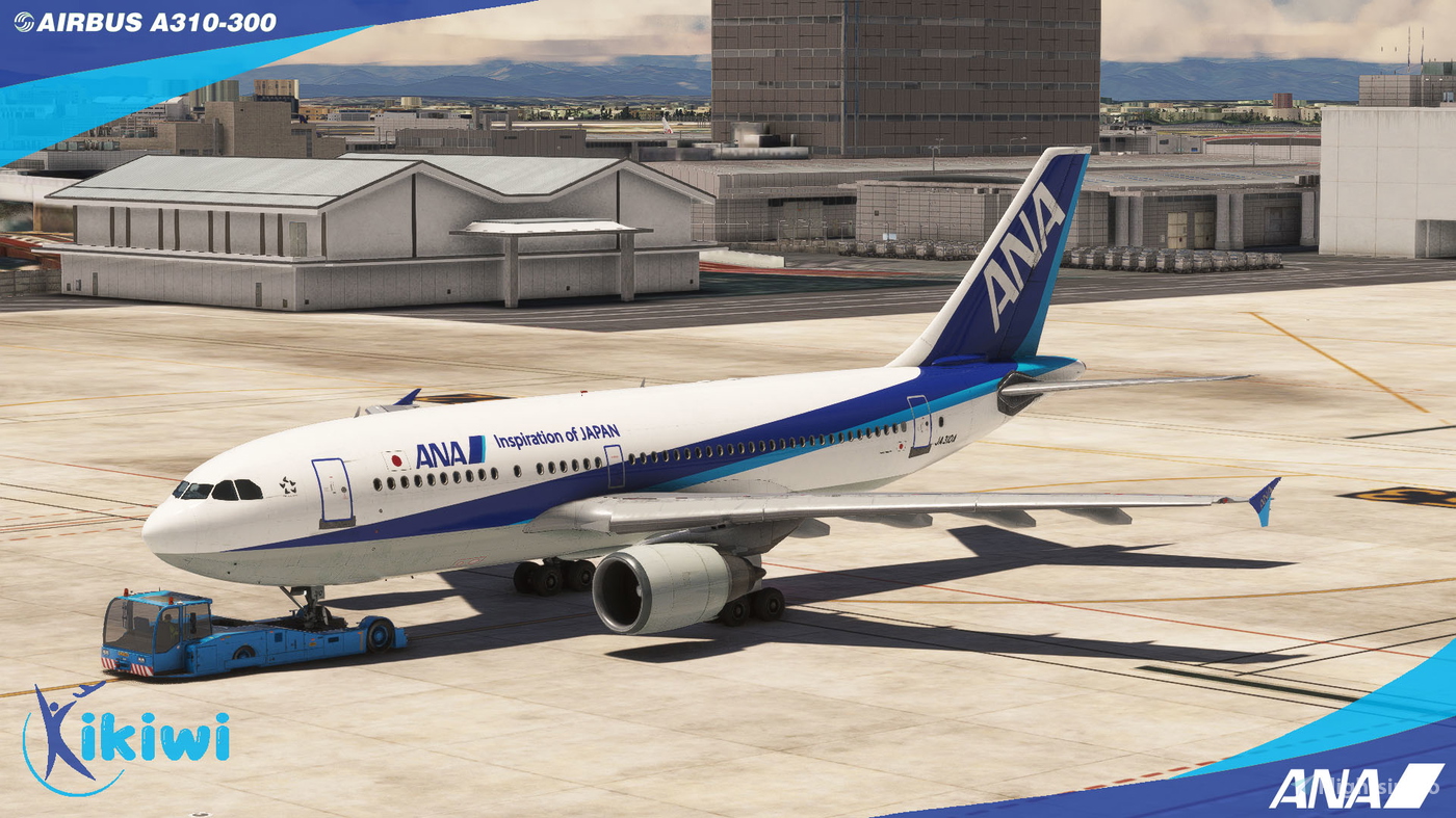 iniBuilds Airbus A310-300 All Nippon Airways (ANA) for Microsoft Flight Simulator | MSFS