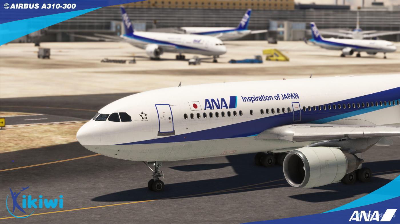 iniBuilds Airbus A310-300 All Nippon Airways (ANA) for Microsoft Flight Simulator | MSFS