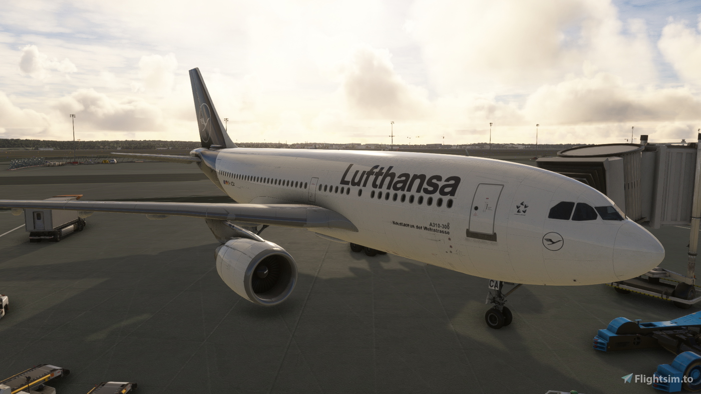 iniBuilds Airbus A310-300 Lufthansa 2018 für Microsoft Flight Simulator | MSFS