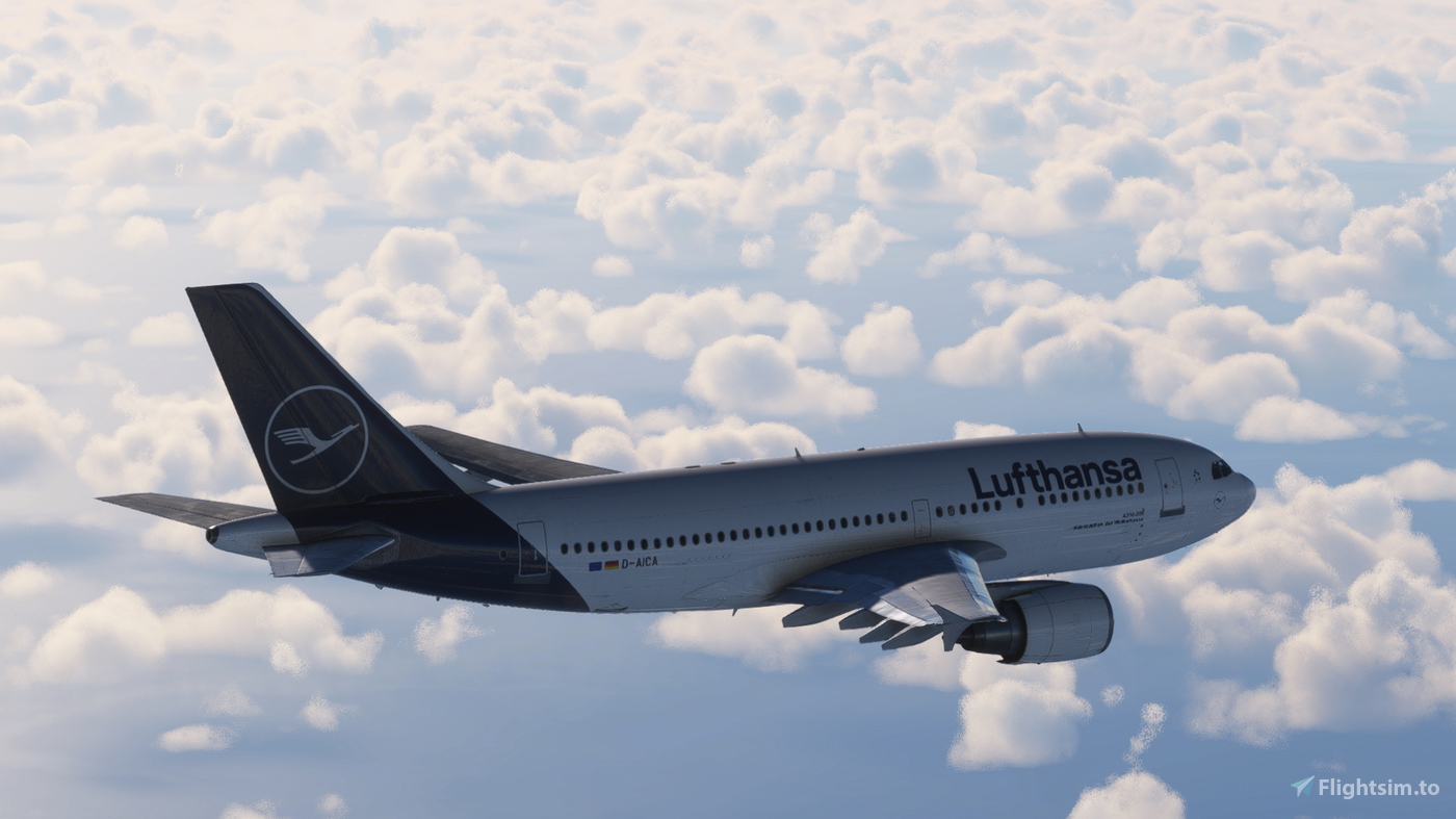 iniBuilds Airbus A310-300 Lufthansa 2018 für Microsoft Flight Simulator | MSFS