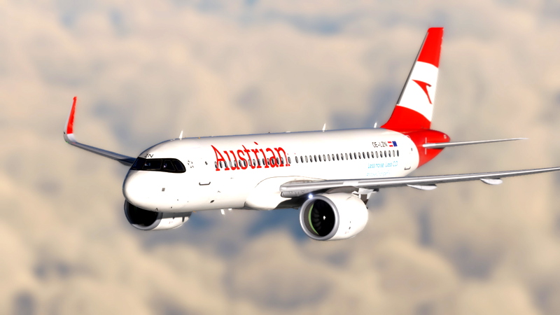 iniBuilds Airbus A320Neo Austrian Airlines Fleet Pack | Cabin Textures | 4K for Microsoft Flight ...