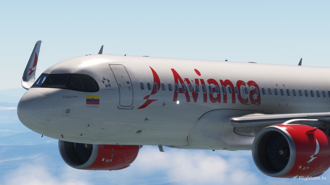 iniBuilds Airbus A320Neo Avianca | 4K for Microsoft Flight Simulator | MSFS