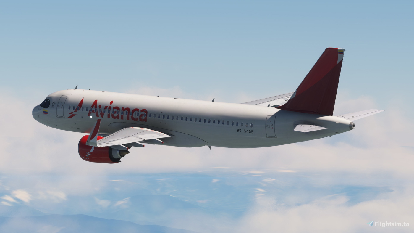 iniBuilds Airbus A320Neo Avianca | 4K for Microsoft Flight Simulator | MSFS