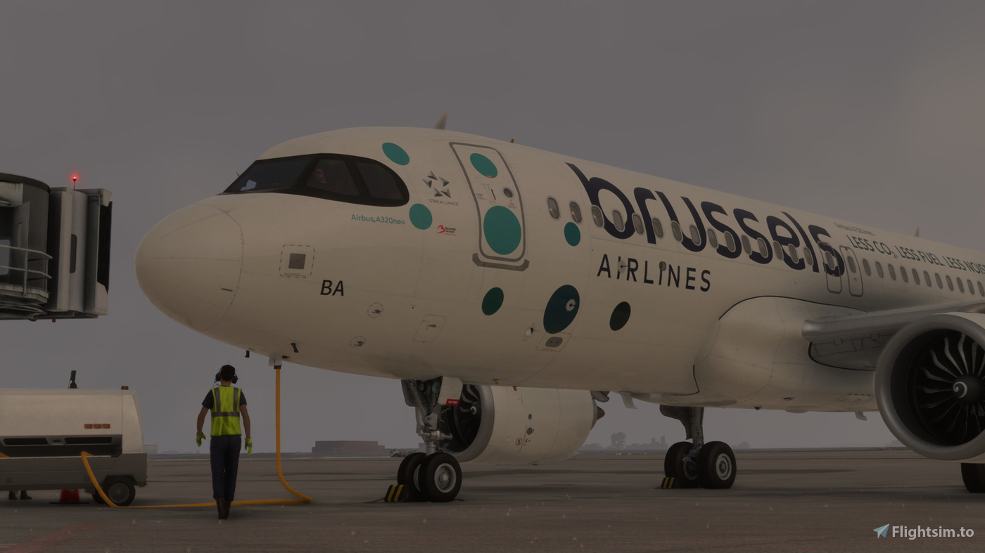 iniBuilds Airbus A320Neo Brussels Airlines | 4K for Microsoft Flight Simulator | MSFS