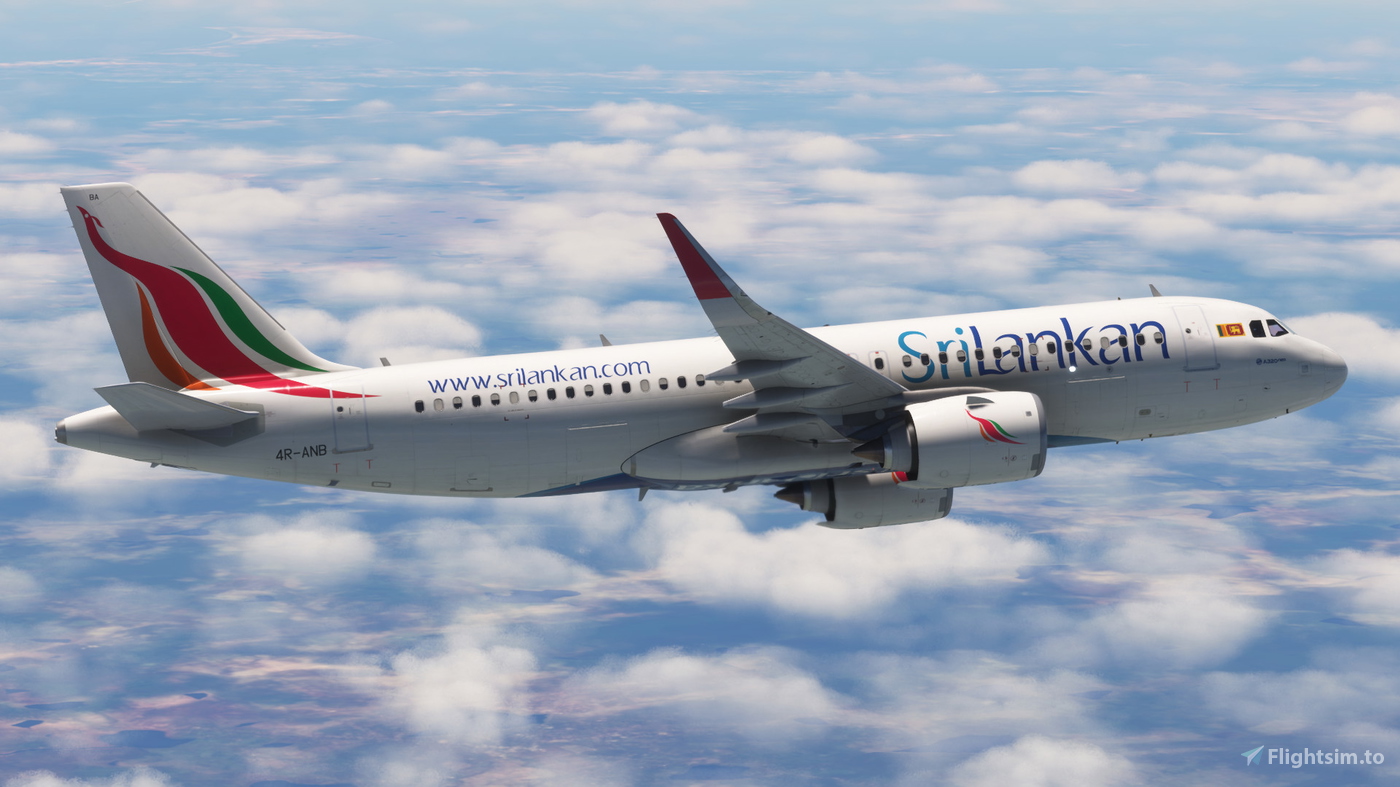 iniBuilds Airbus A320Neo SriLankan Airlines Fleet Pack | 4K for Microsoft Flight Simulator | MSFS