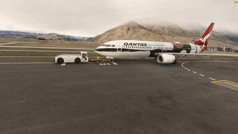 iniBuilds NZQN Queenstown GSX Profile for Microsoft Flight Simulator | MSFS