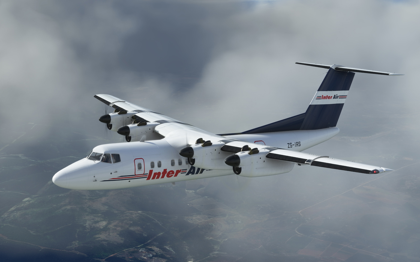 Inter Air De Havilland Canada Dash-7 ZS-IRS for Microsoft Flight ...