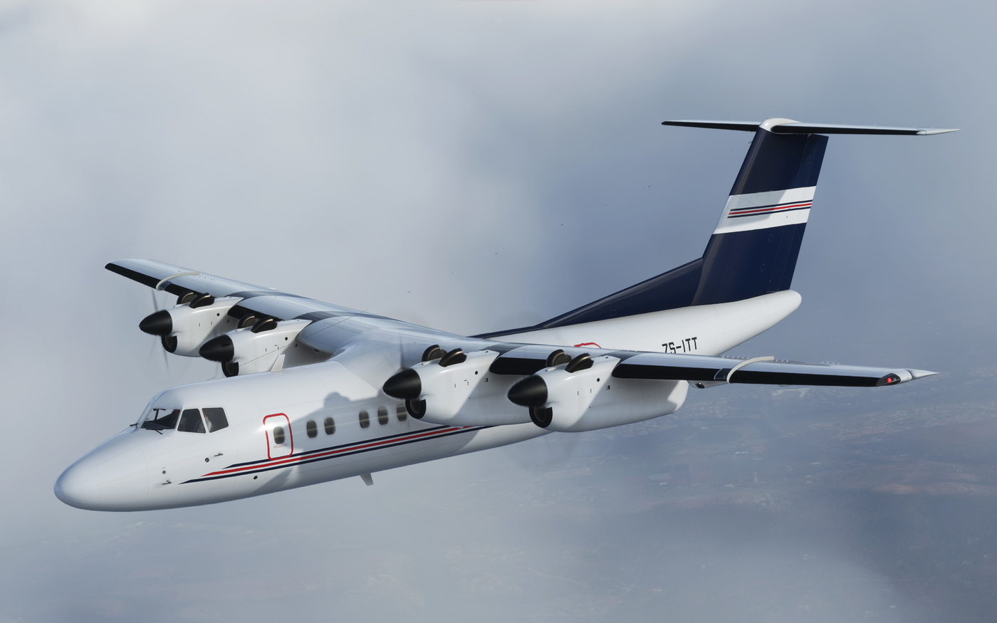 Inter Air De Havilland Canada Dash-7 ZS-ITT for Microsoft Flight ...