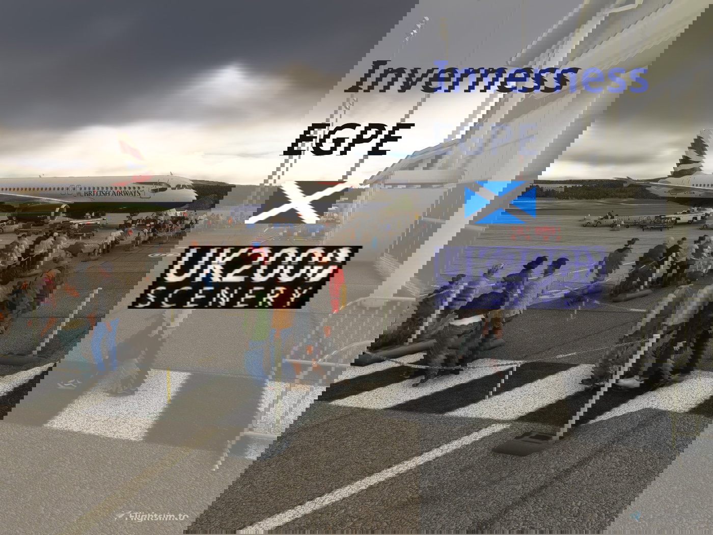 Inverness, Scotland (EGPE) GSX Profile – UK2000 (payware) for Microsoft ...