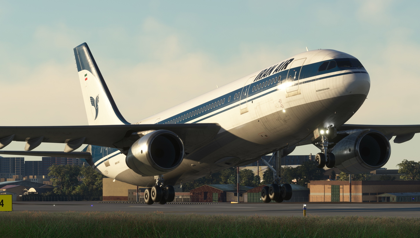 Iran Air (F-ODHY) Kermanshahan Airbus A300 - 8K for Microsoft Flight ...