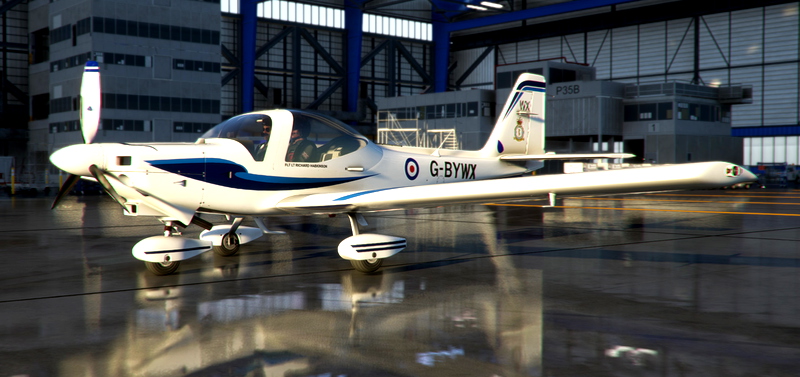 IRIS GROB TUTOR - 6 FTS G-BYWX for Microsoft Flight Simulator | MSFS