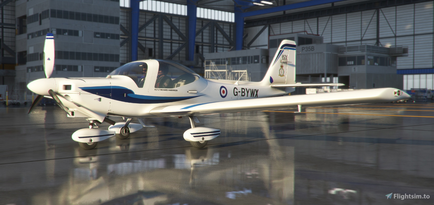 IRIS GROB TUTOR - 6 FTS G-BYWX for Microsoft Flight Simulator | MSFS
